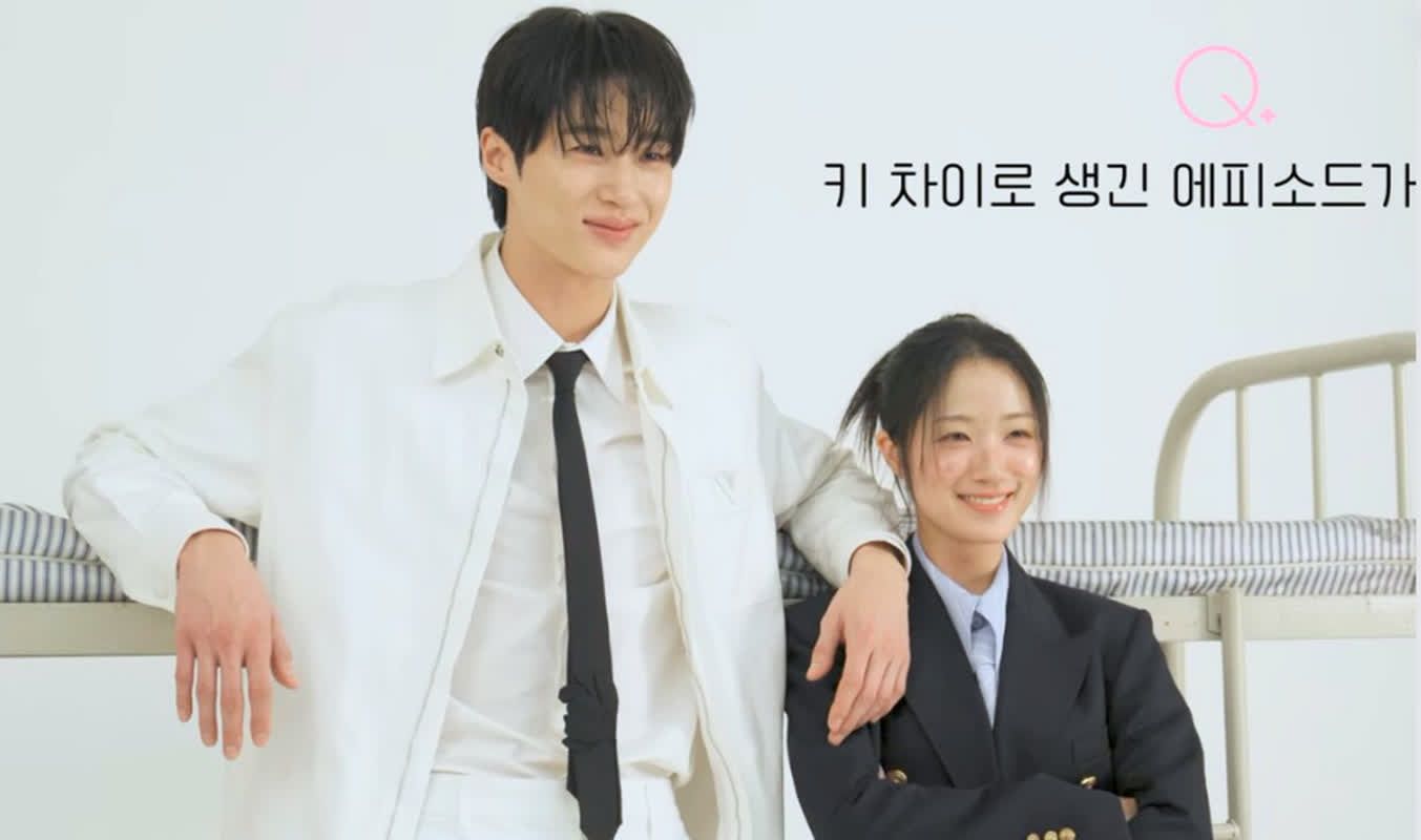 '29cm 차이' 나는 男, 들어올린 女배우...천하장사네