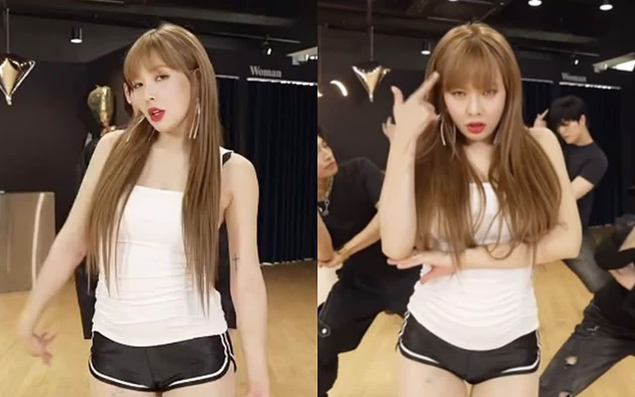 Sexy dance in shorts... HyunA, midnight shocking video released (+surprise)